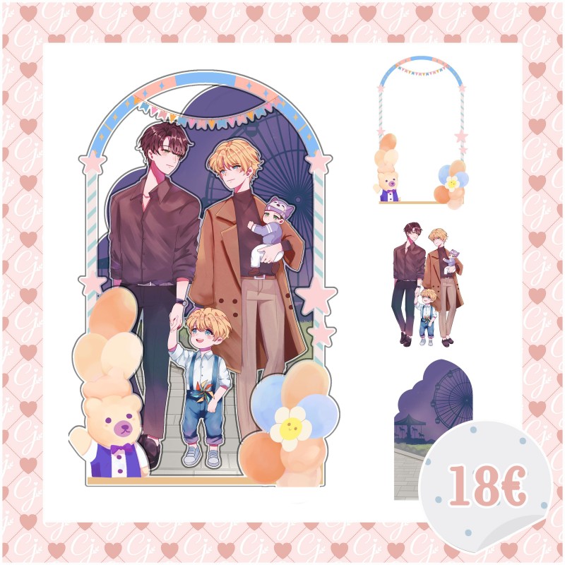 Standees - Oméga en fuite Standees Grand Standee tome 1